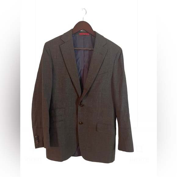Suits & Blazers | Brown Wool Suit Jacket 38r Reda Italy | Poshmark